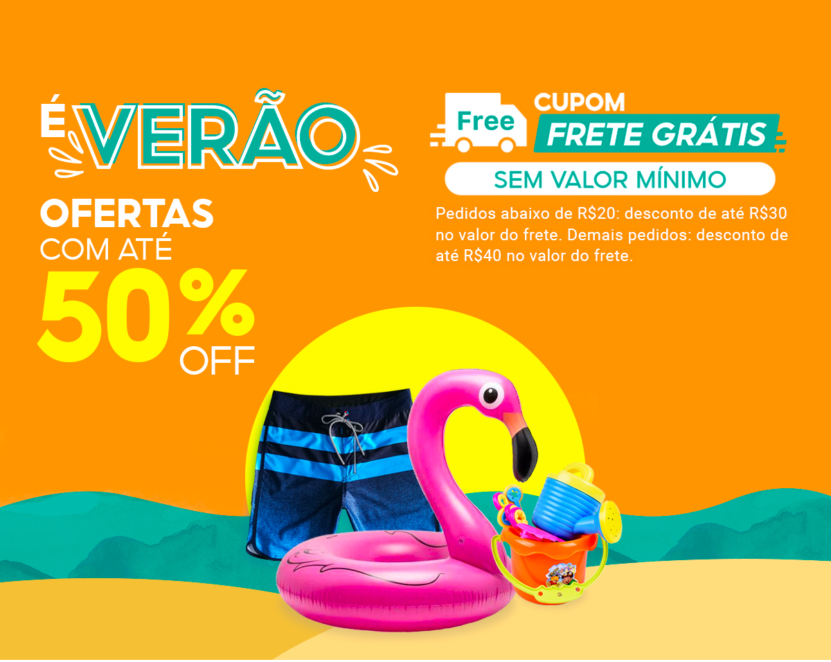 É Verão! Ofertas com até 50% OFF | Shopee Brasil 2021