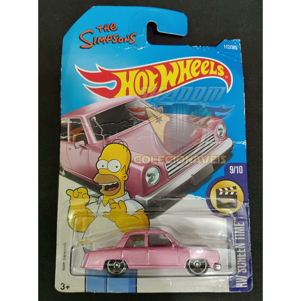 Hot Wheels - The Simpsons Family Car - DTX37 - Hotwheels | Shopee Brasil