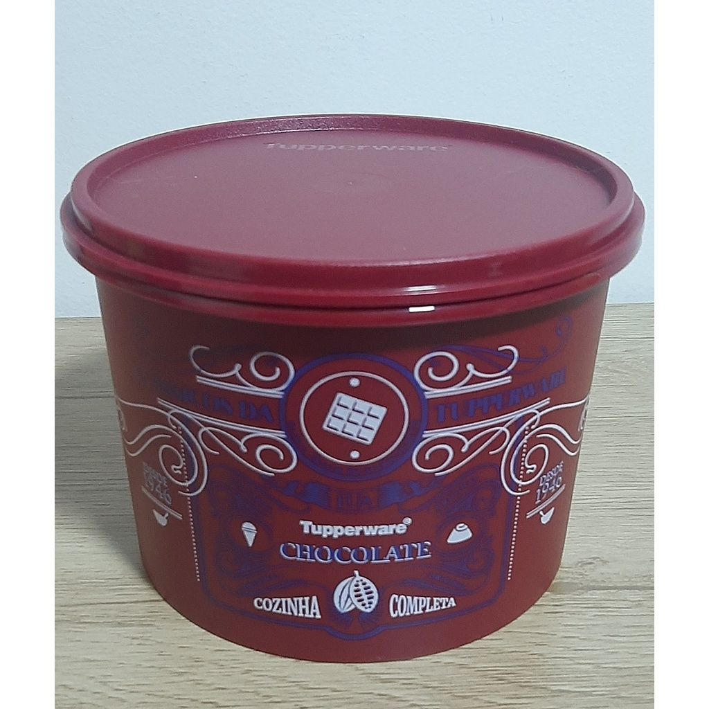 TUPPER CAIXA LINHA CLÁSSICOS TUPPERWARE CHOCOLATE 1,7L | Shopee Brasil