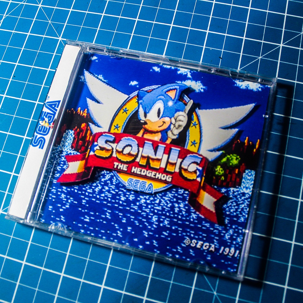 Diorama Cd Sonic | Shopee Brasil