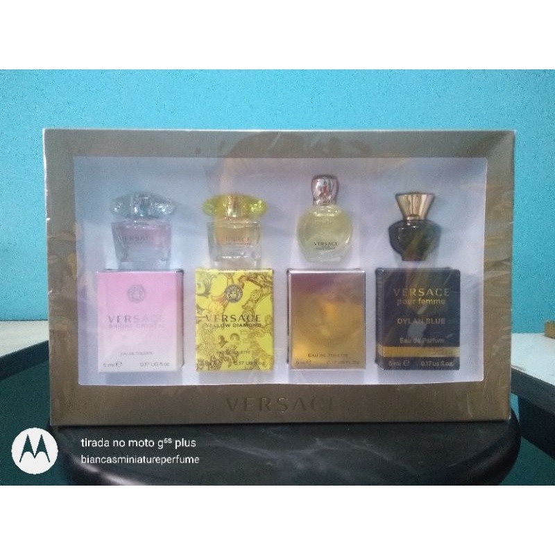 kit Miniatura Versace | Shopee Brasil