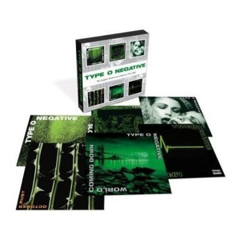 TYPE O NEGATIVE MINI-LP BOX (FAN MADE) | Shopee Brasil