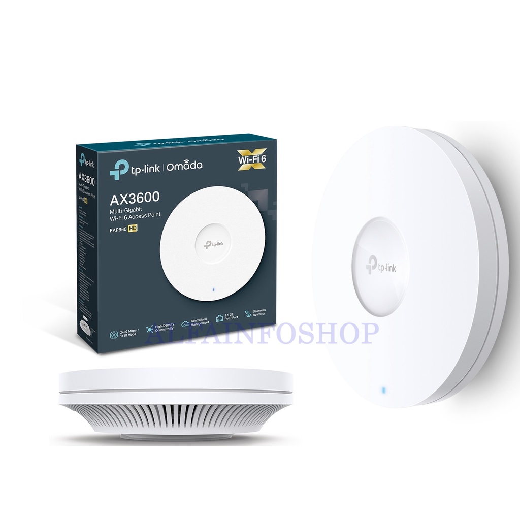 Access Point Roteador Wireless Tp-link Eap660 Hd Omada Ax3600 Wifi 6 ...