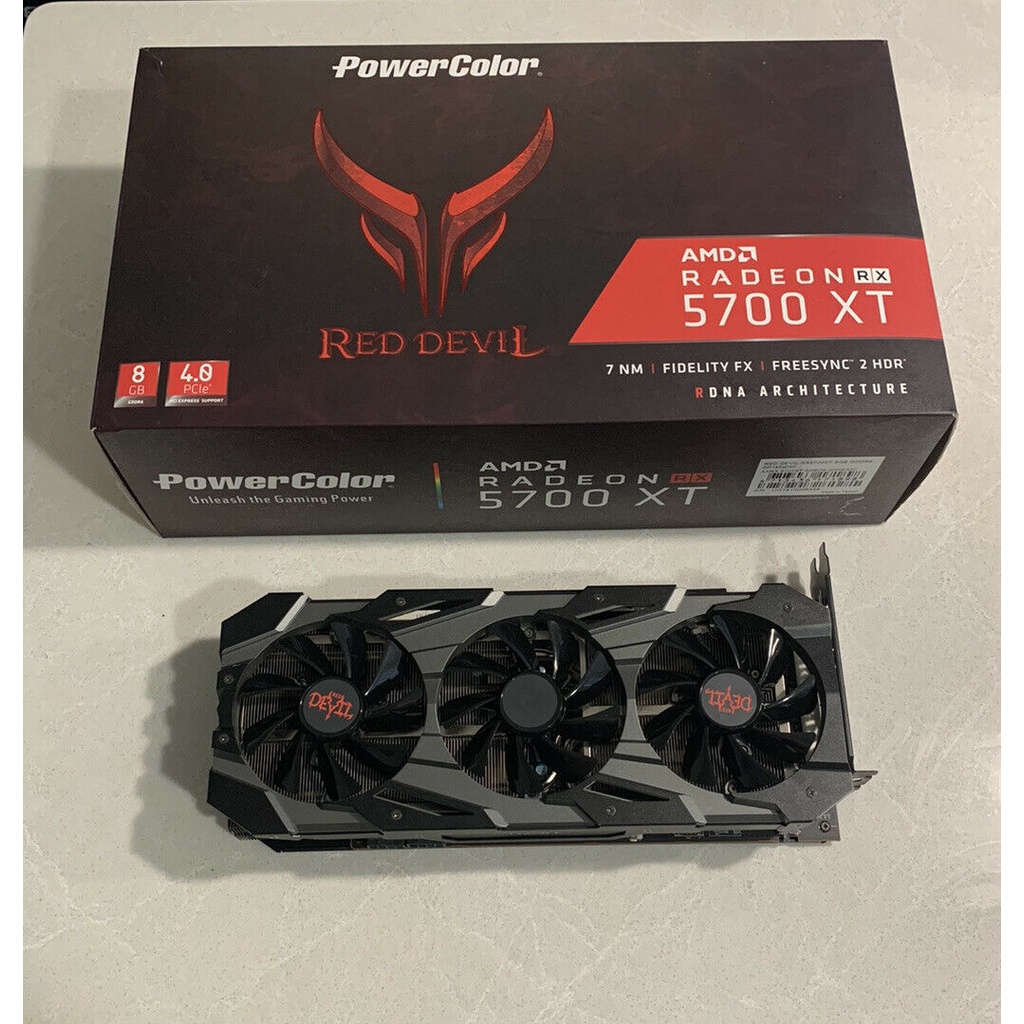 Placa de vídeo PowerColor Red Devil AMD Radeon RX 5700 XT 8 GB GDDR6 ...
