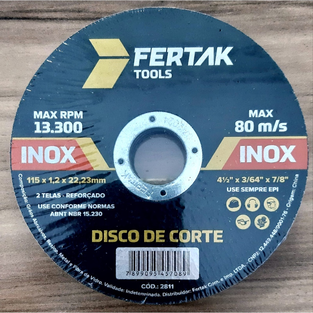 Disco de Corte em Ferro ou Inox Reforçado para Esmerilhadeira | Shopee ...