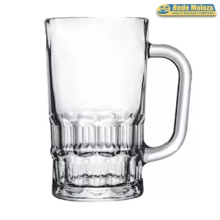Conjunto Com 2 Canecas De Chopp Cerveja de Vidro 360ML | Shopee Brasil