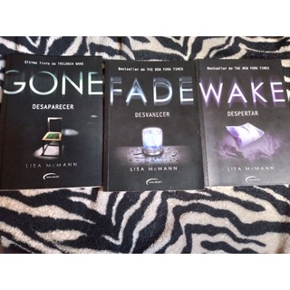 Trilogia completa Wake - Fade - Gone - Lisa Mcmann | Shopee Brasil