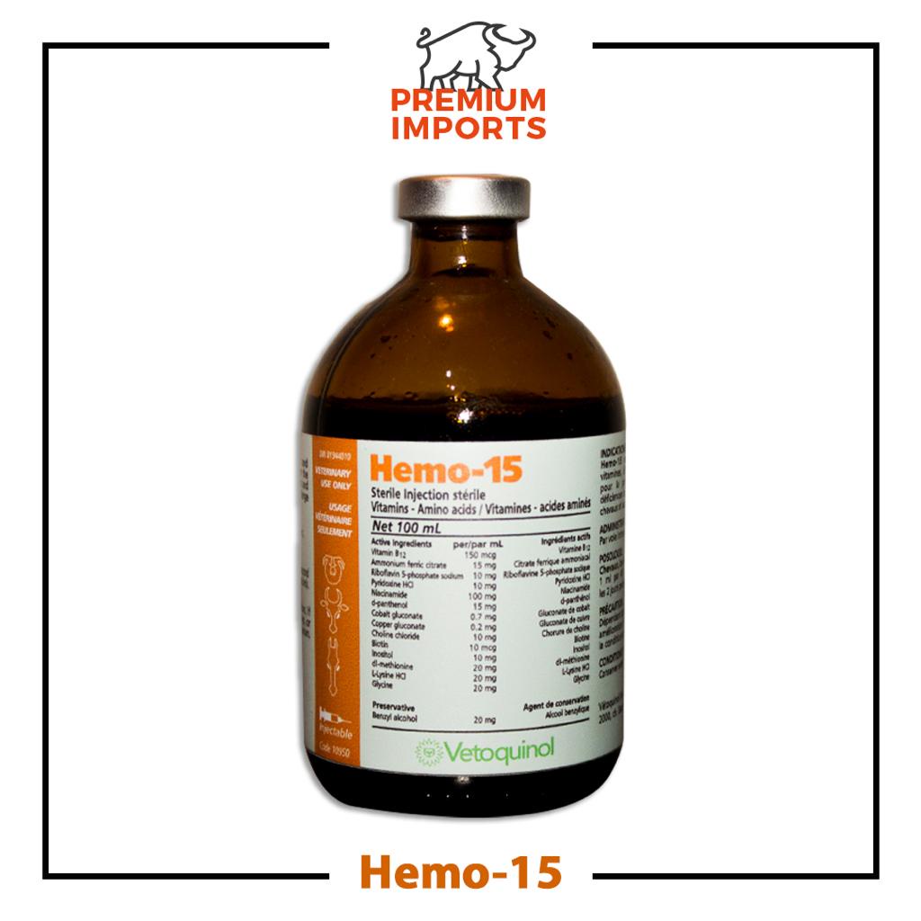 Hemo 15 Revigorante Para Equinos De Alta Performance 100ml | Shopee Brasil