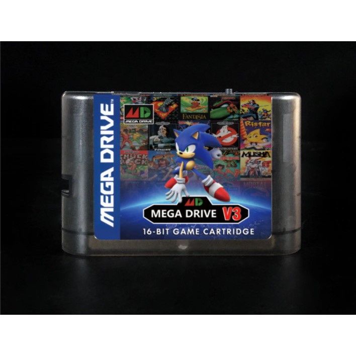 Md V3 Everdrive Md Mega Drive C/ Botão Pause Master System | Shopee Brasil