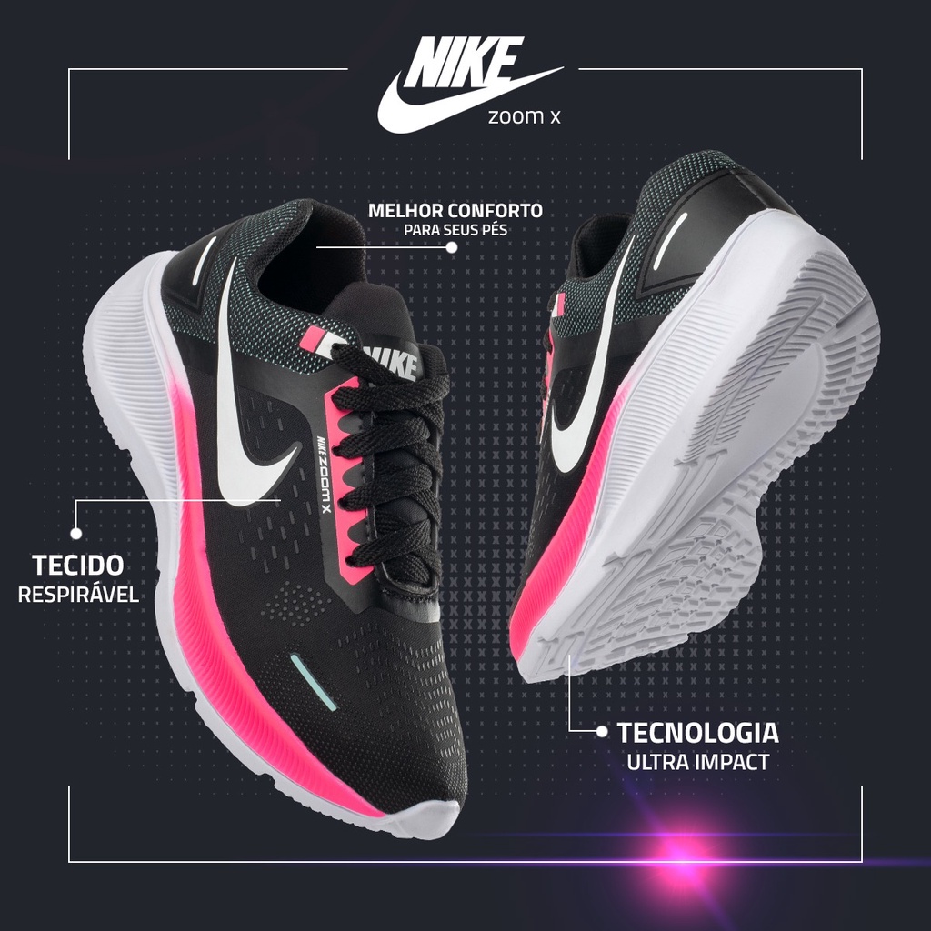 Tênis Nike_Roshe Run 3 Tenis Homem e Feminino Esportivo Zoom Nude ...