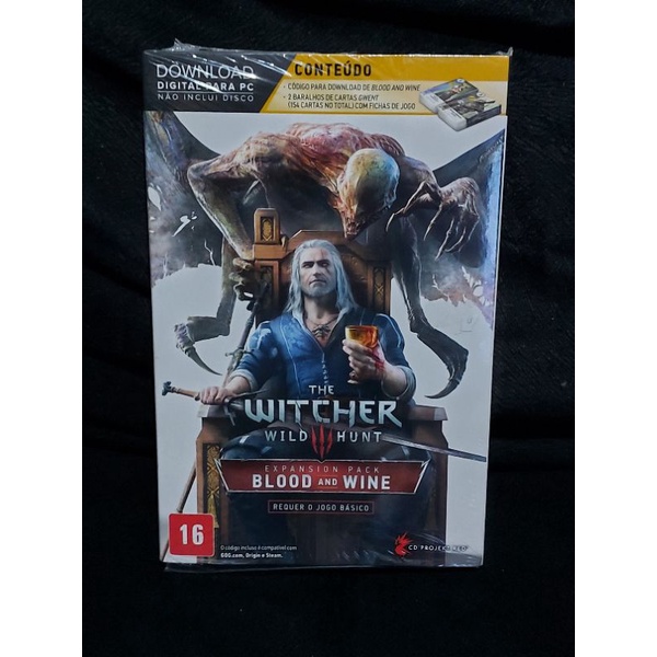 The Witcher III Wild Hunt Expansion Pack Blood And Wine PC Original 3 ...