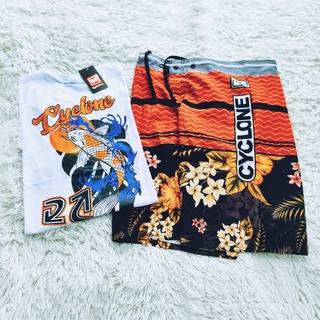 Conjunto Bermuda Cyclone Tactel Pop & Camiseta Mandrake | Shopee Brasil