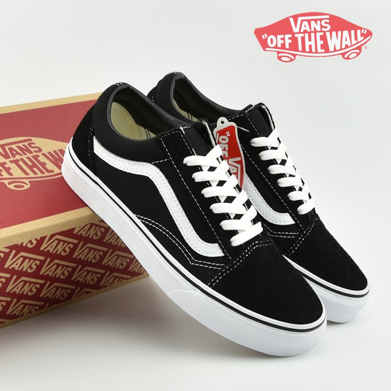 Tenis Vans Tradicional Preto Old School Skate Solado De Borracha ...
