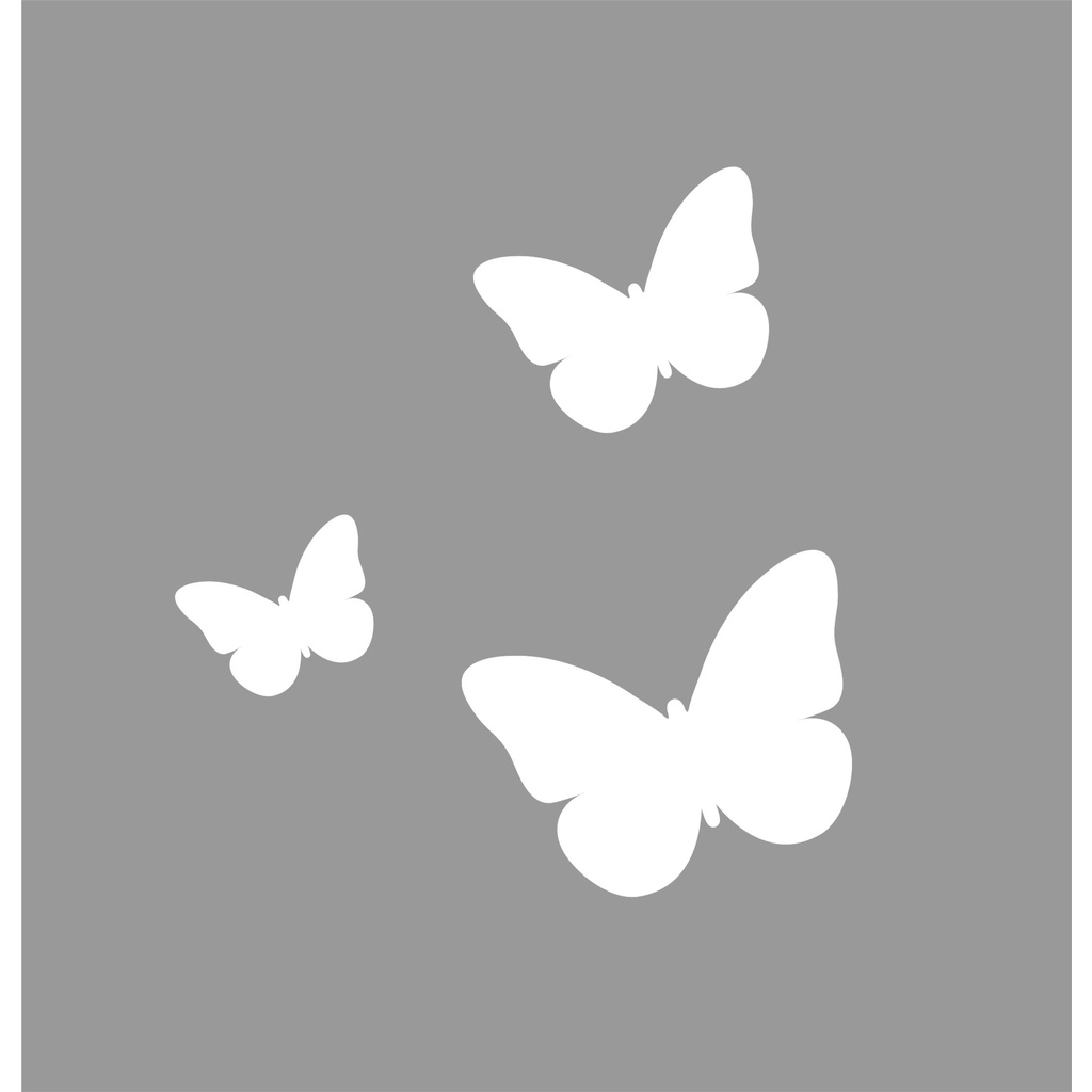 Aplique Borboletas Branca 3 tamanhos MDF | Shopee Brasil