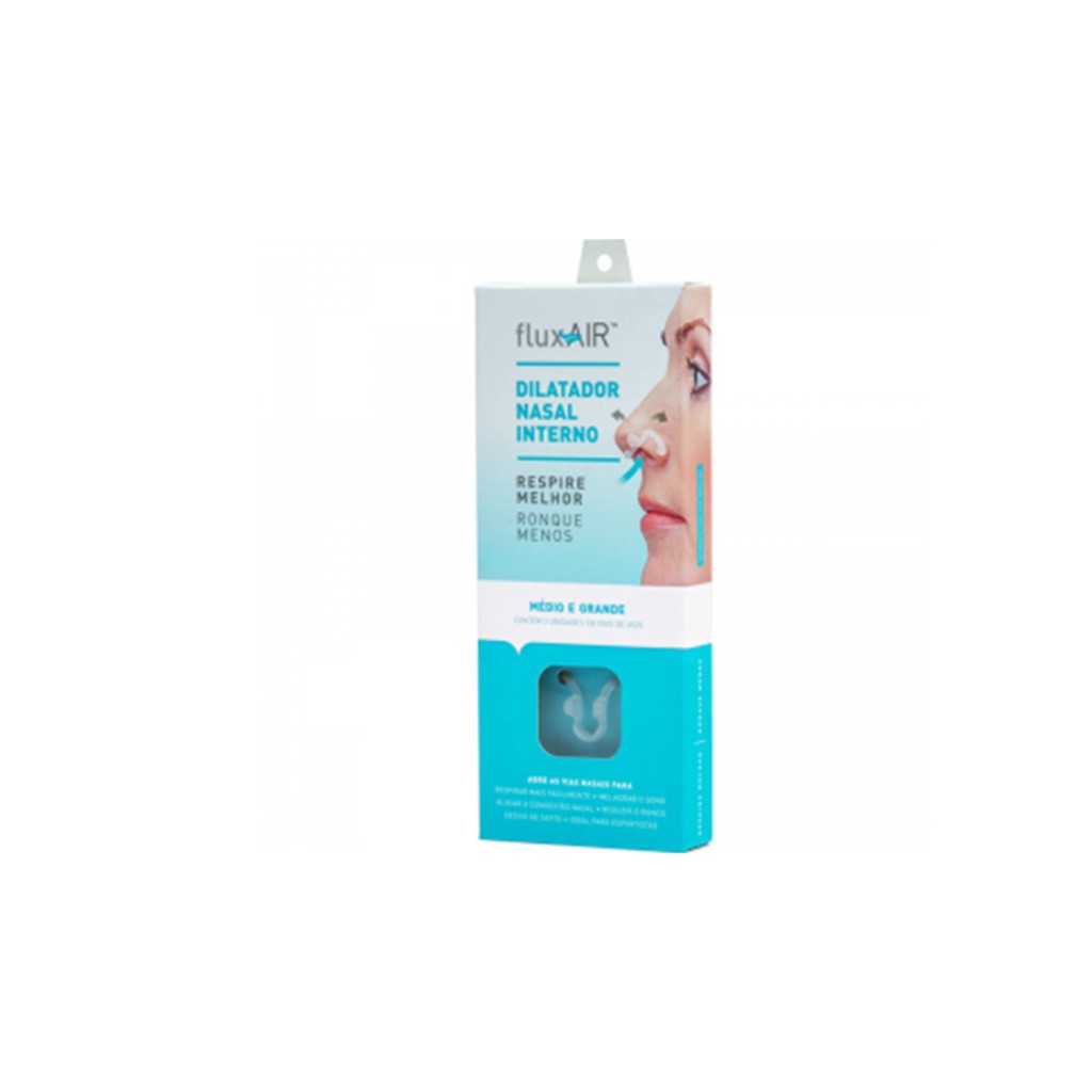 Dilatador Nasal Flux Air - Embalagem 2 unidades - Tamanho (1 M + 1 G ...