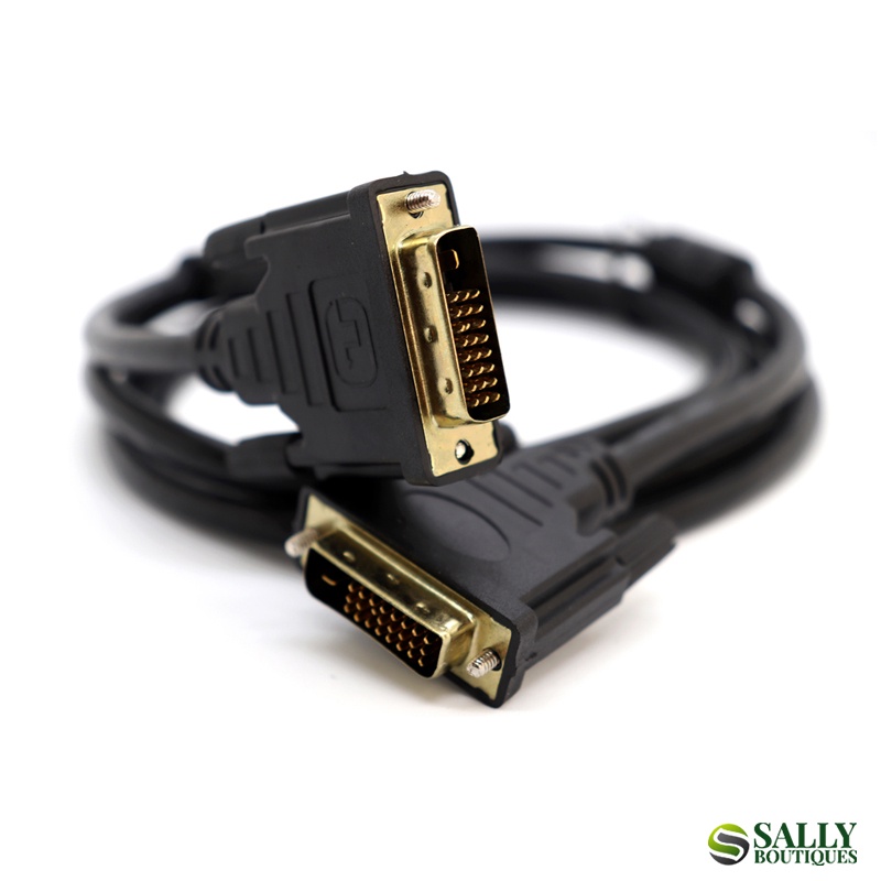 Cabo Dvi Macho X Dvi Macho (24 +1 Pinos) 1,80m E Filtro | Shopee Brasil