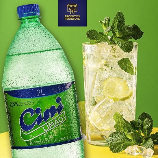 Refrigerante de limão Cini- 2 litros | Shopee Brasil