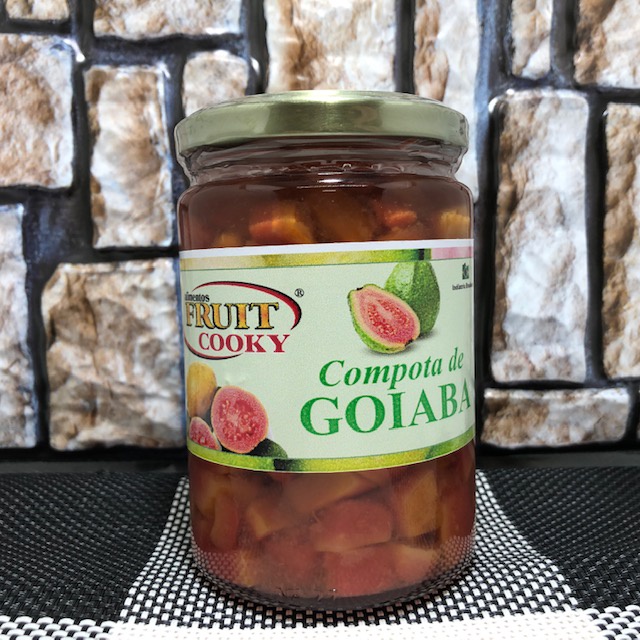 Compota de Goiaba 600g 100% Fruta - Fruit Cooky | Shopee Brasil