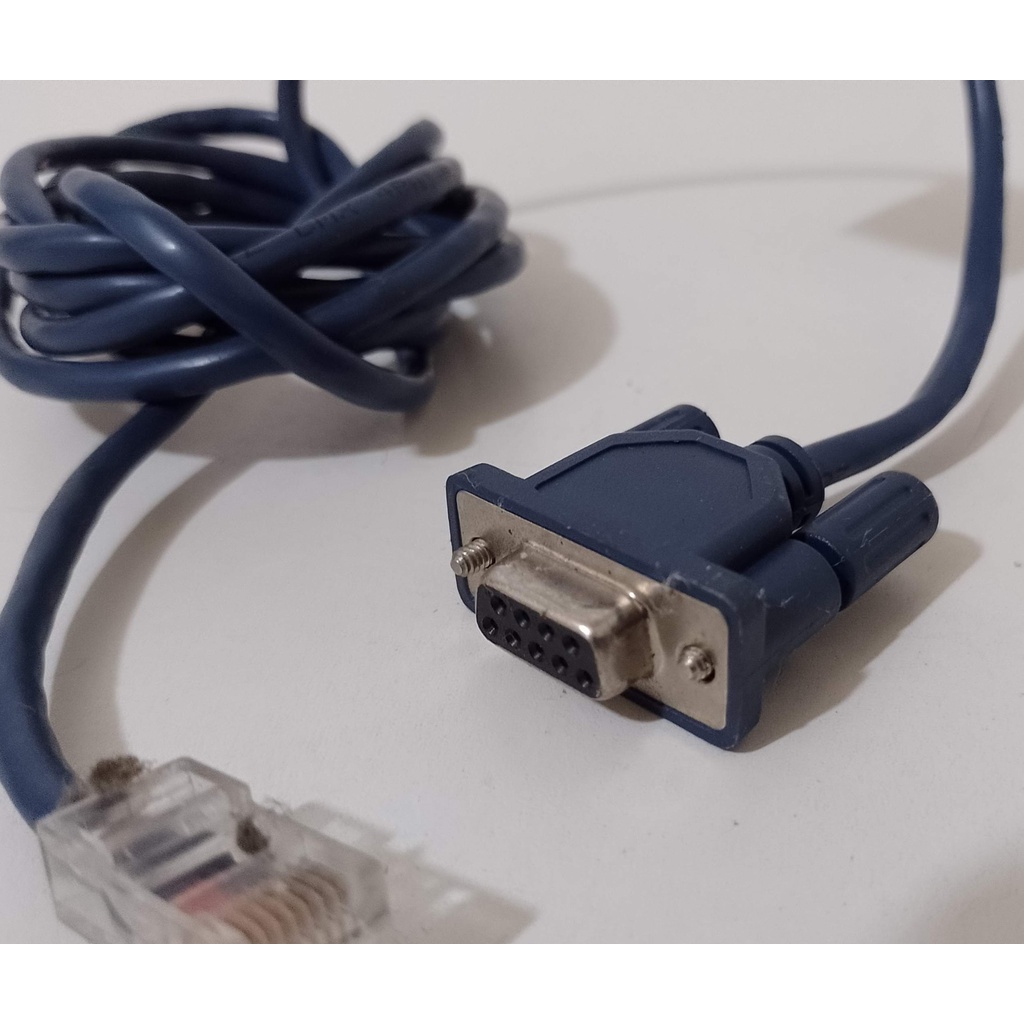 Cabo Console Azul Db9 X Rj45 | Shopee Brasil