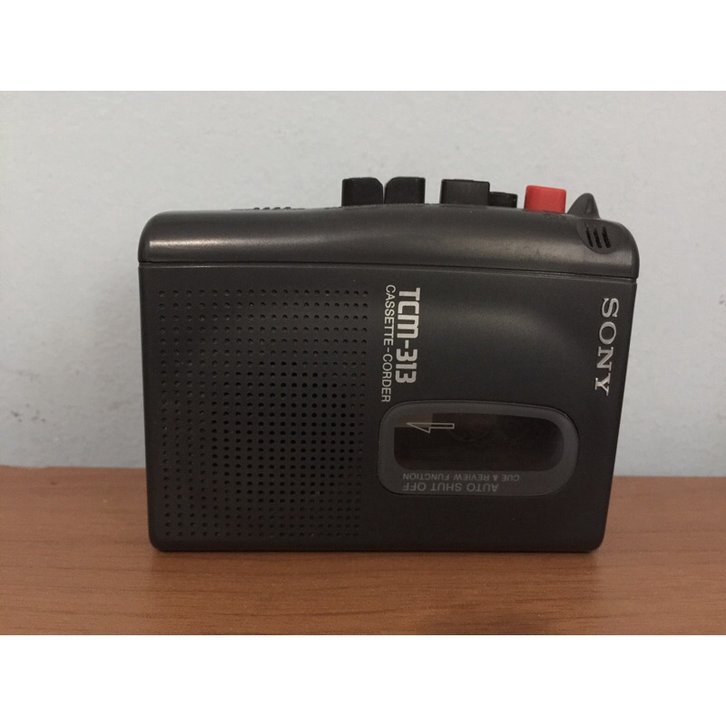 Gravador Portatil Sony Tcm-313 Com Falante Externo No Estado ...