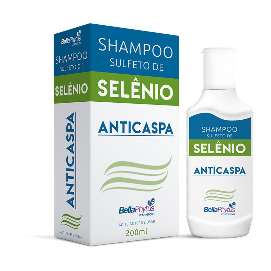 Shampoo Sulfeto de Selênio Anticaspa 200ml - BellaPhytus | Shopee Brasil