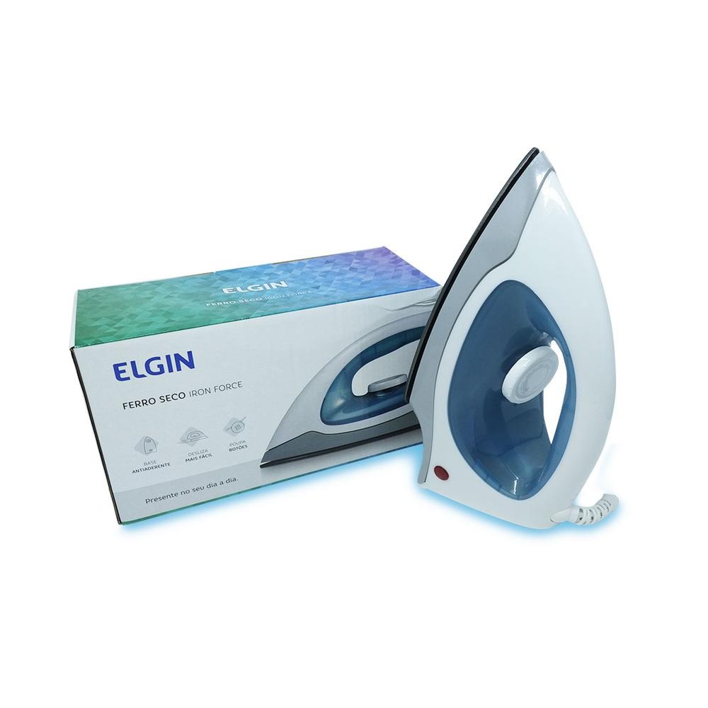 Ferro De Passar Roupas A Seco Iron Force Elgin - 127 Volts | Shopee Brasil