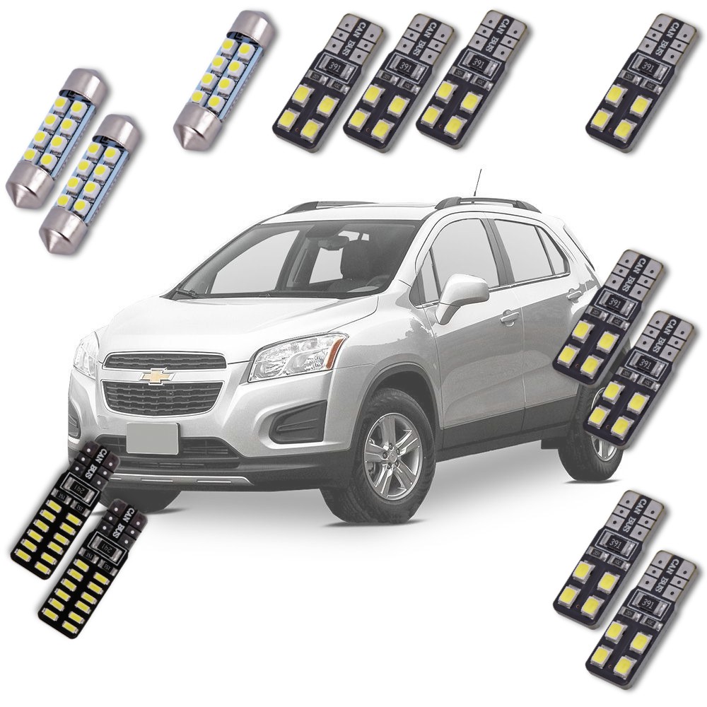 Iluminação Tuning Led Chevrolet Tracker 2012 a 2018 | Shopee Brasil