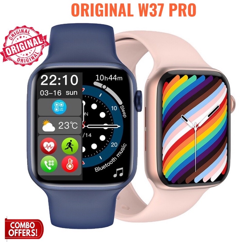 Smartwatch IWO W37 PRO Série 7 44mm Original | Shopee Brasil