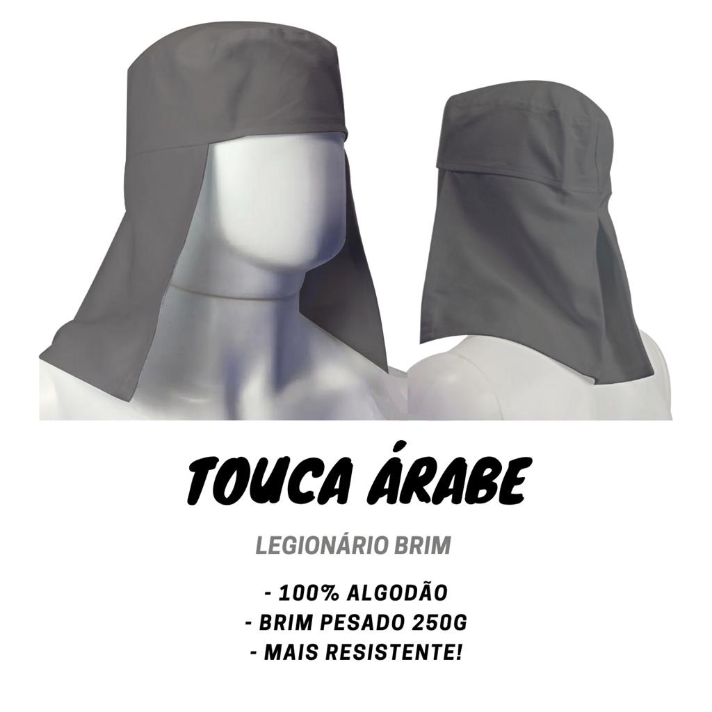 Capuz Touca Arabe Legionario Brim Protecao do Sol Atacado | Shopee Brasil