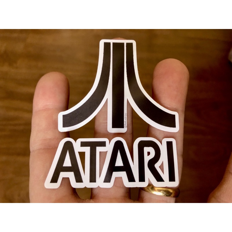 Adesivo Sticker Game Logo Atari | Shopee Brasil