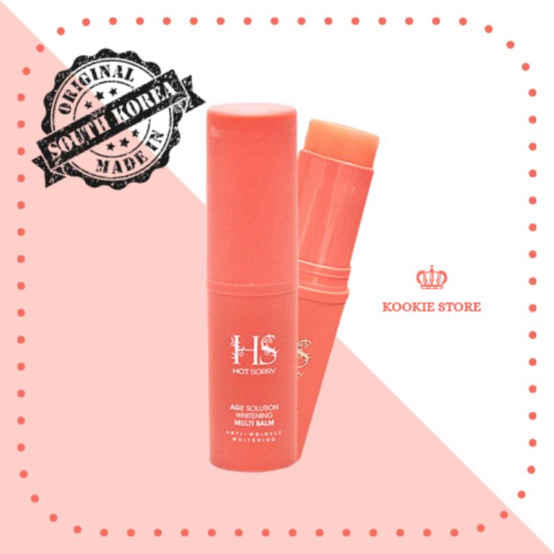 HOT SORRY - Age Solution Whitening Multi Balm 10g | Shopee Brasil