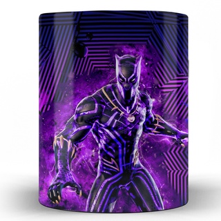 Caneca do Pantera Negra wakanda forever Marvel Vingadores black Panter ...