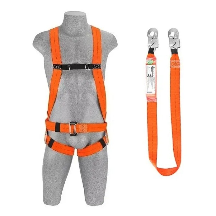 Cinto Cinturão de Segurança Paraquedista Com Talabarte Trabalho em ...