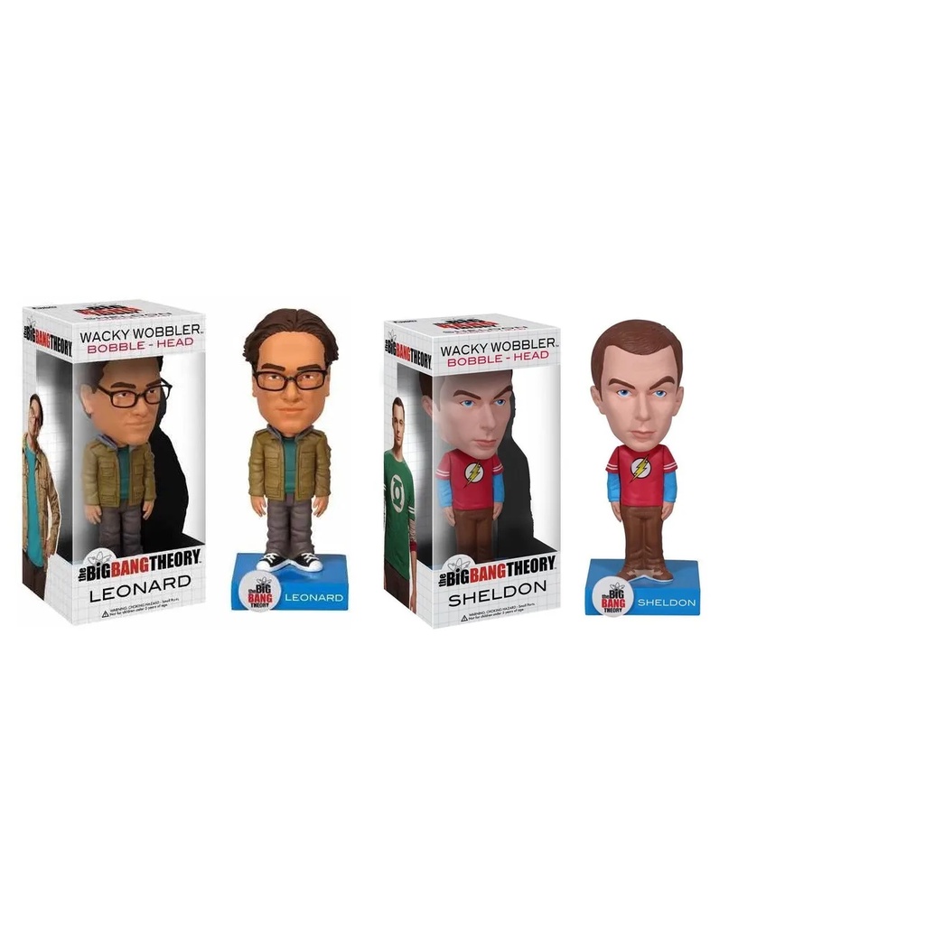 Bobble Head The Big Bang Theory - Leonard - Sheldon Funko - Escorrega o ...
