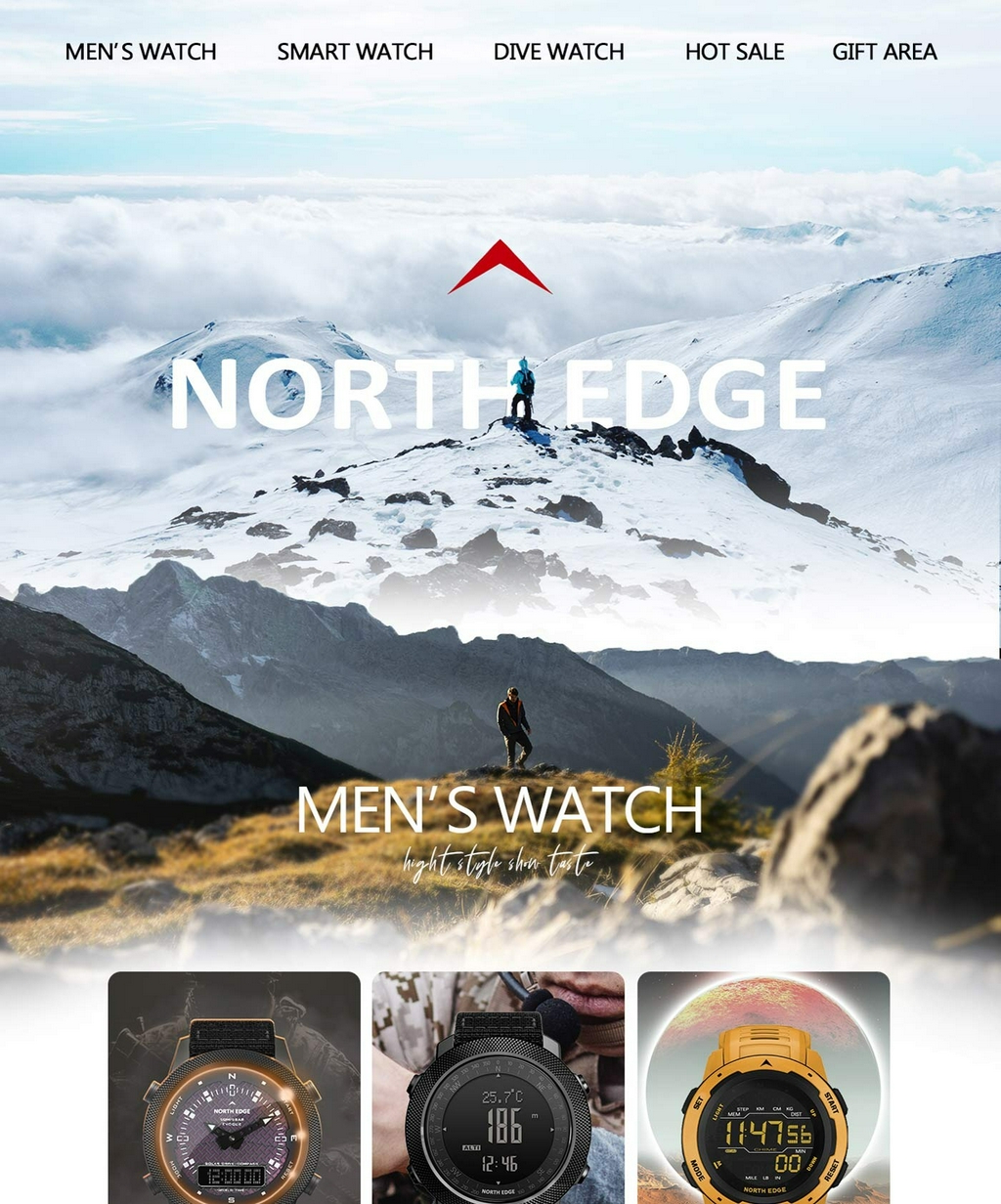 NORTH EDGE BR Official flagship sto, Loja Online | Shopee Brasil