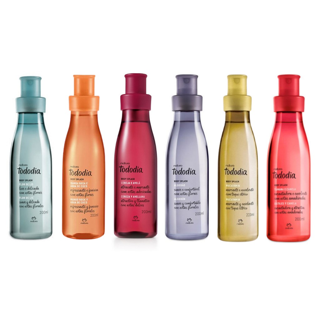 Body Splash Tododia Natura - 200ml | Shopee Brasil