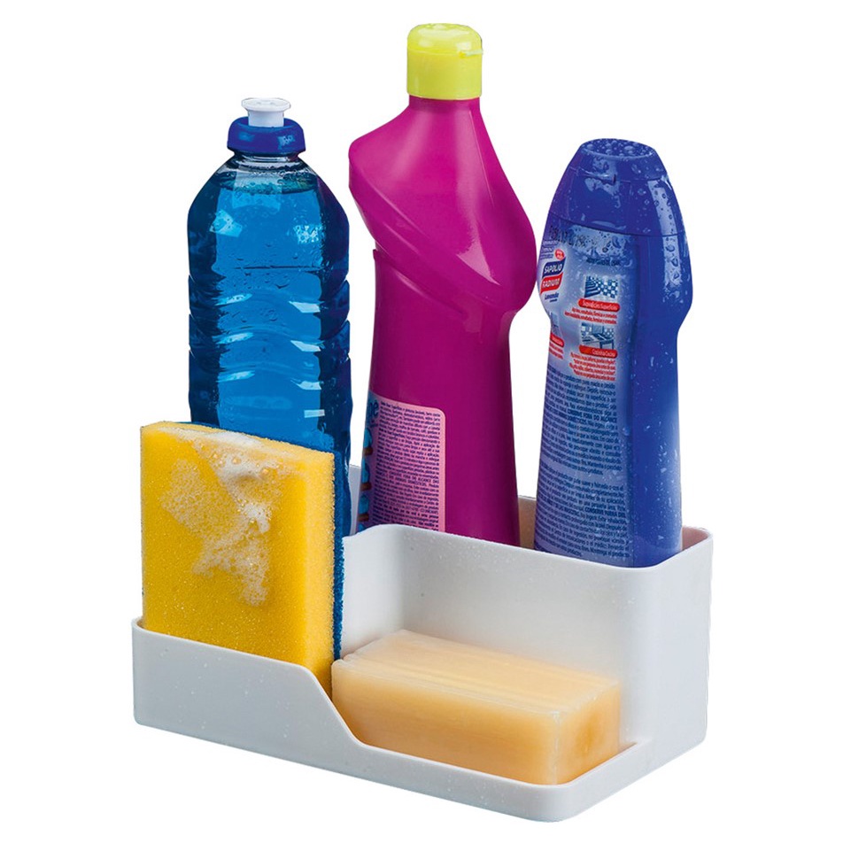 Organizador Pia Cozinha Porta Detergente Esponja - 1070 Future | Shopee ...