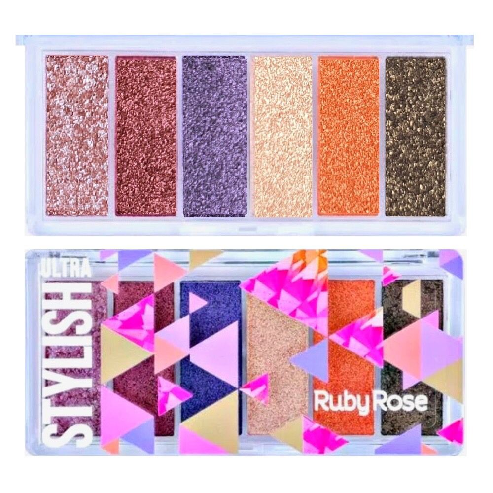 Paleta de Sombra Stylish Ultra Ruby Rose - Escorrega o Preço