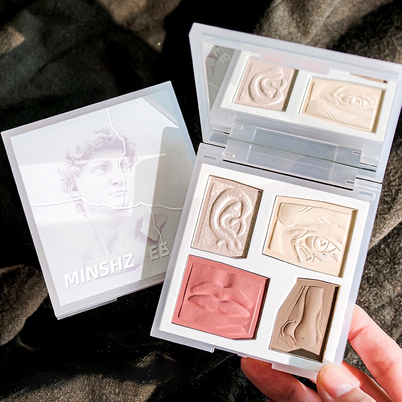 Novo Bronzer 3D Iluminador Para Maquiagem Facial Illuminador De ...