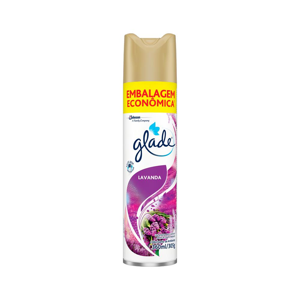 Odorizador de Ambiente Glade Aerossol Lavanda 360ml Oferta Especial | Shopee Brasil