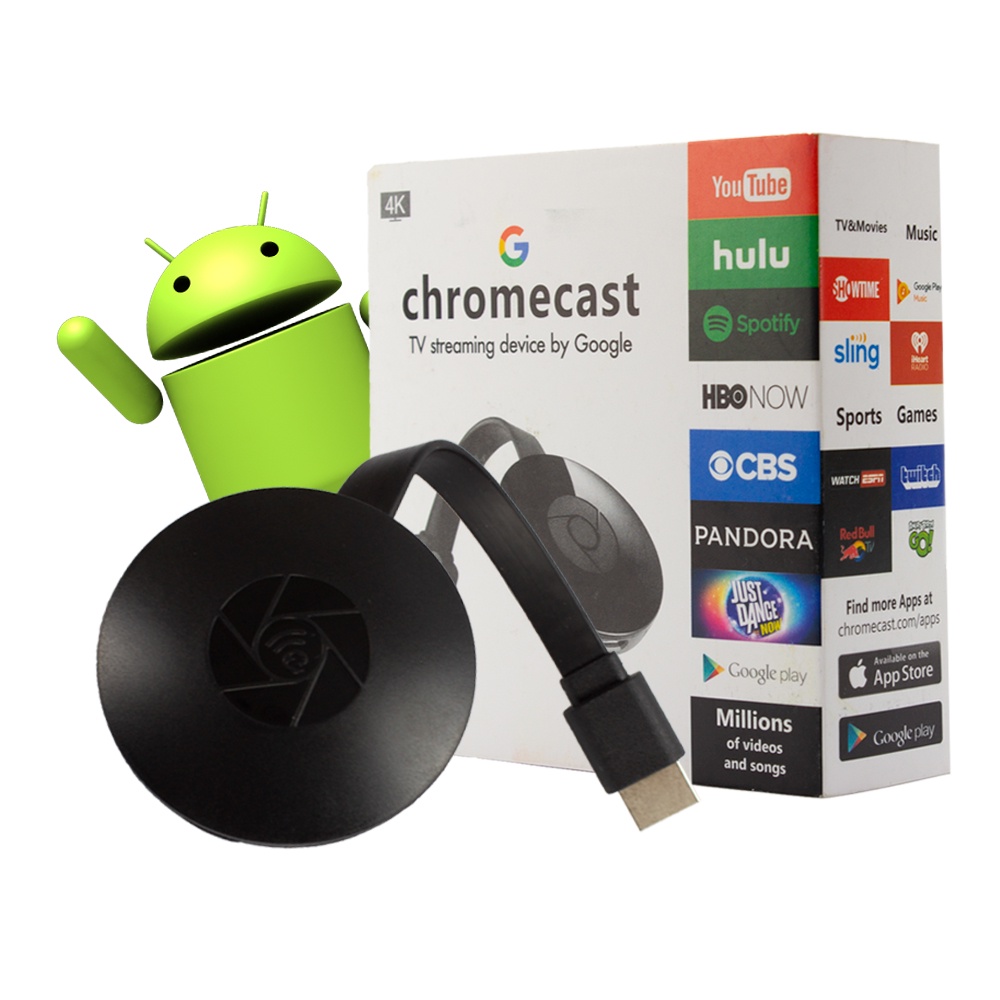 Google CHROMECAST Full HP 1080P Wifi 2,4/5Ghz - Super Promoção | Shopee ...