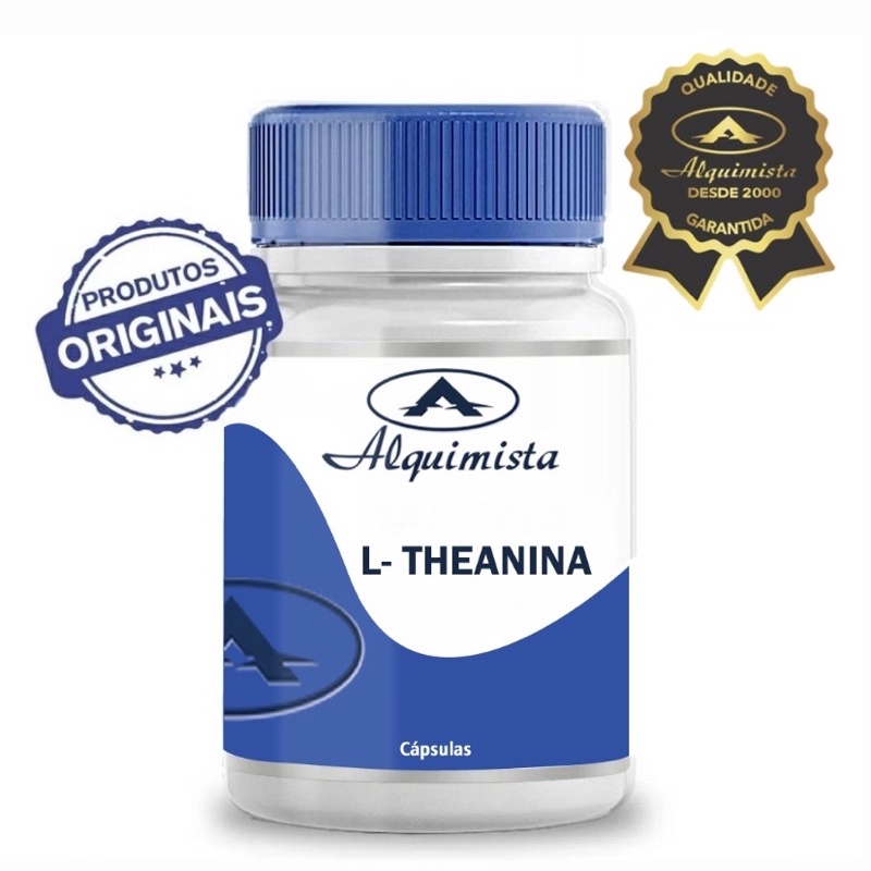 L Teanina 200mg-120 cápsulas | Shopee Brasil