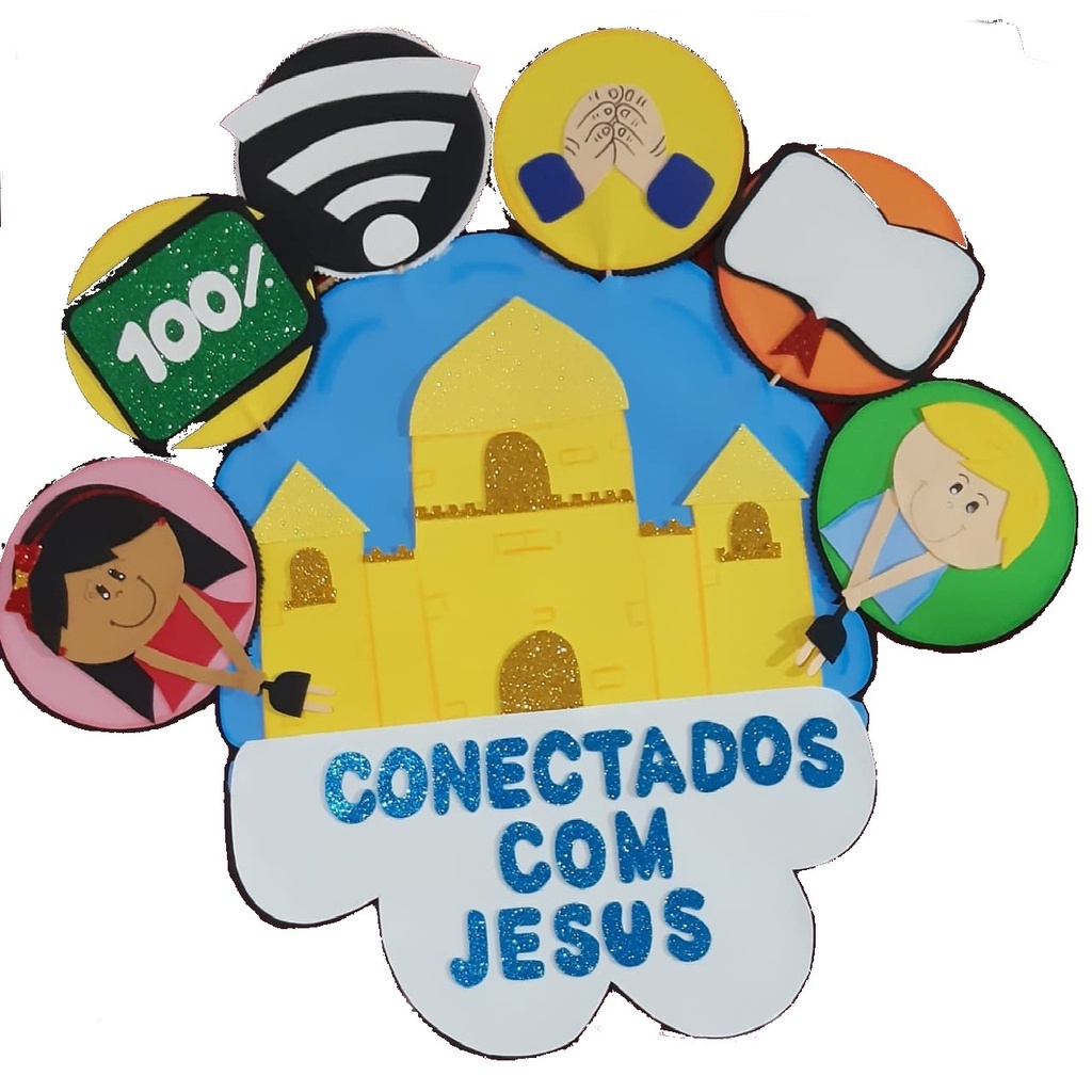 Recurso visual: conectados com Jesus | Shopee Brasil