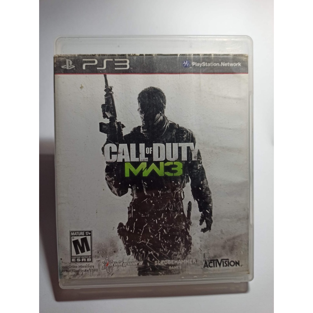 Call Of Duty Modern Warfare 3 - Mídia Física - Ps3 | Shopee Brasil