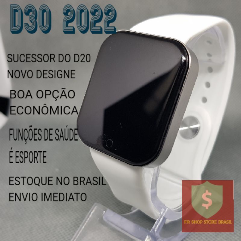 Smartwatch D30/y78 Sucessor Do D20 Original 2022 | Shopee Brasil