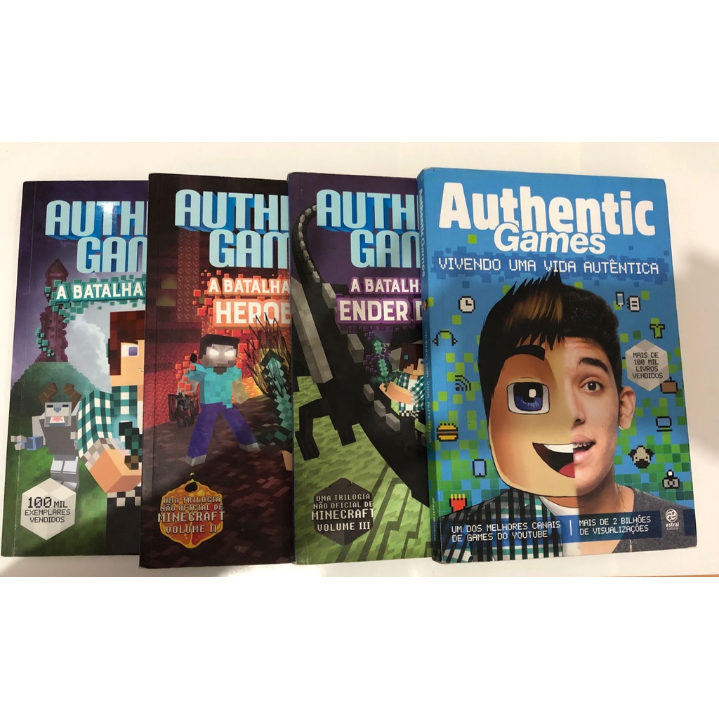Trilogia Authentic Games vol. I, II e III+ Vivendo uma vida autentica ...