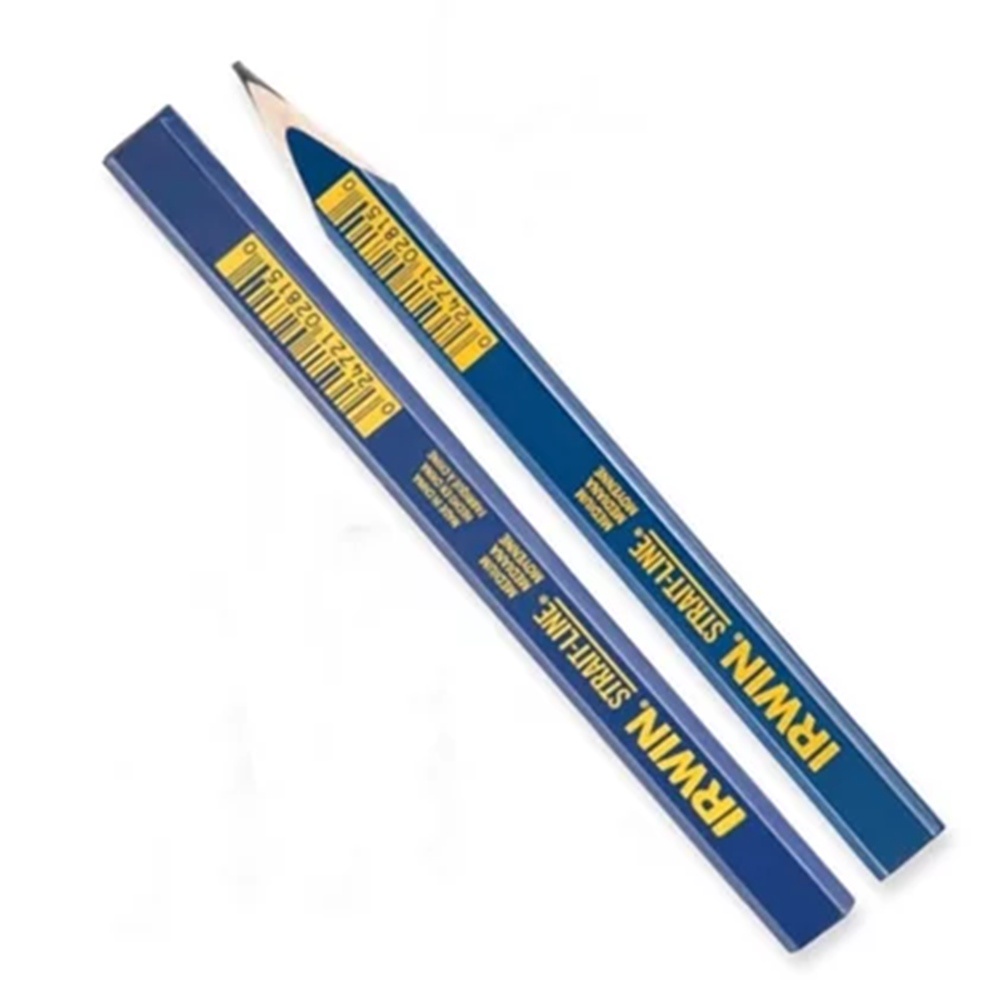 Kit Com 5 Lapis de Madeira De Marceneiro e Carpinteiro Irwin | Shopee ...