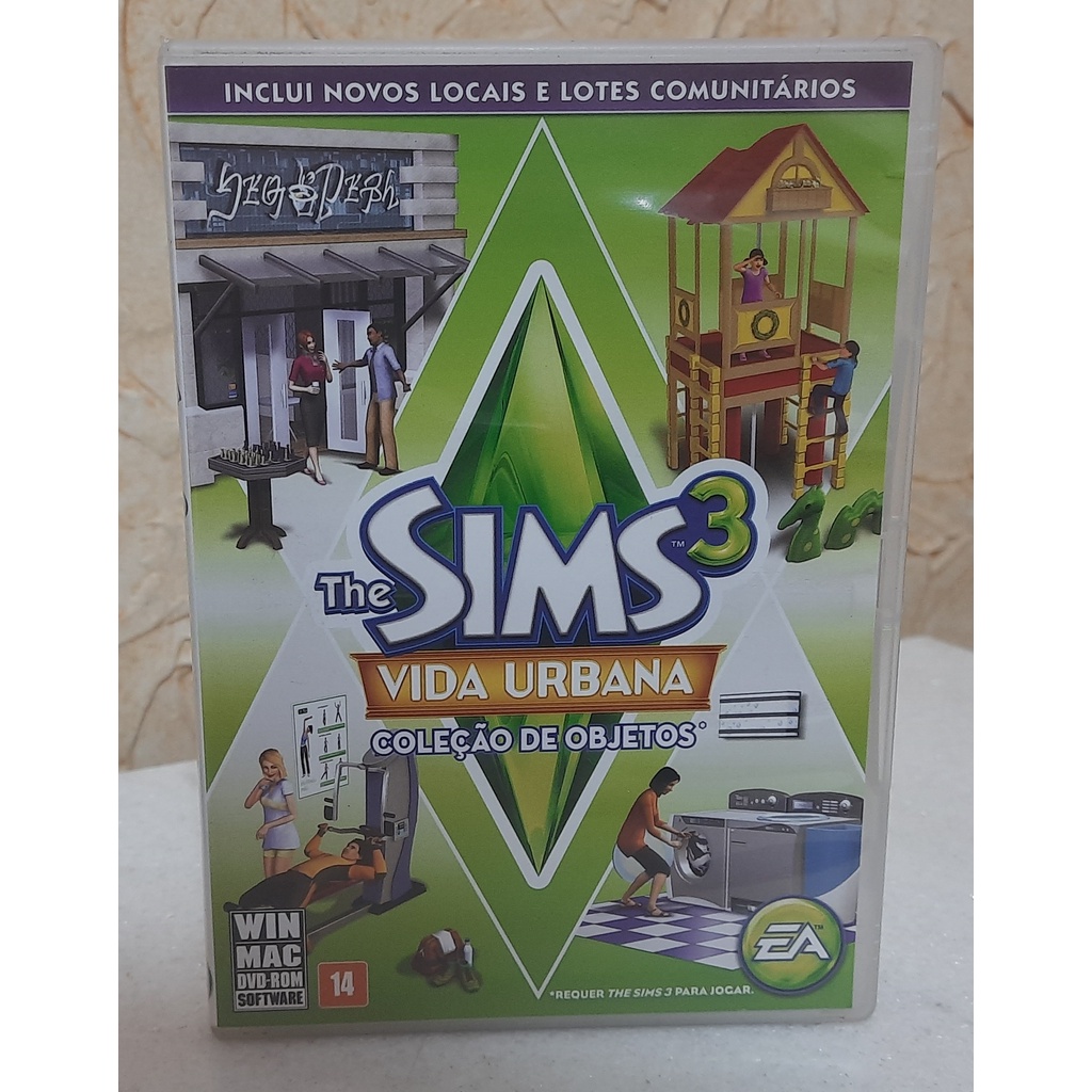 The Sims 3 Coleção de Objetos Vida Urbana Original - PC DVD-ROM ...