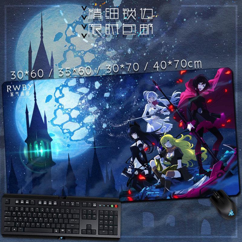 RWBY Império De Gelo Ruby Weiss BlakeYang Anime Periférico Mouse Pad ...