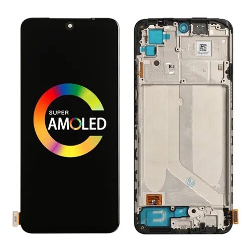 Tela Frontal Display LCD Touch Red mi Note 10 4g C/ Aro | Shopee Brasil